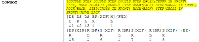 ACA - Step Teaching Videos